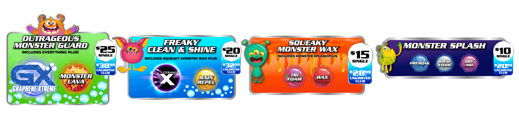 Homepage - Monster Car Wash